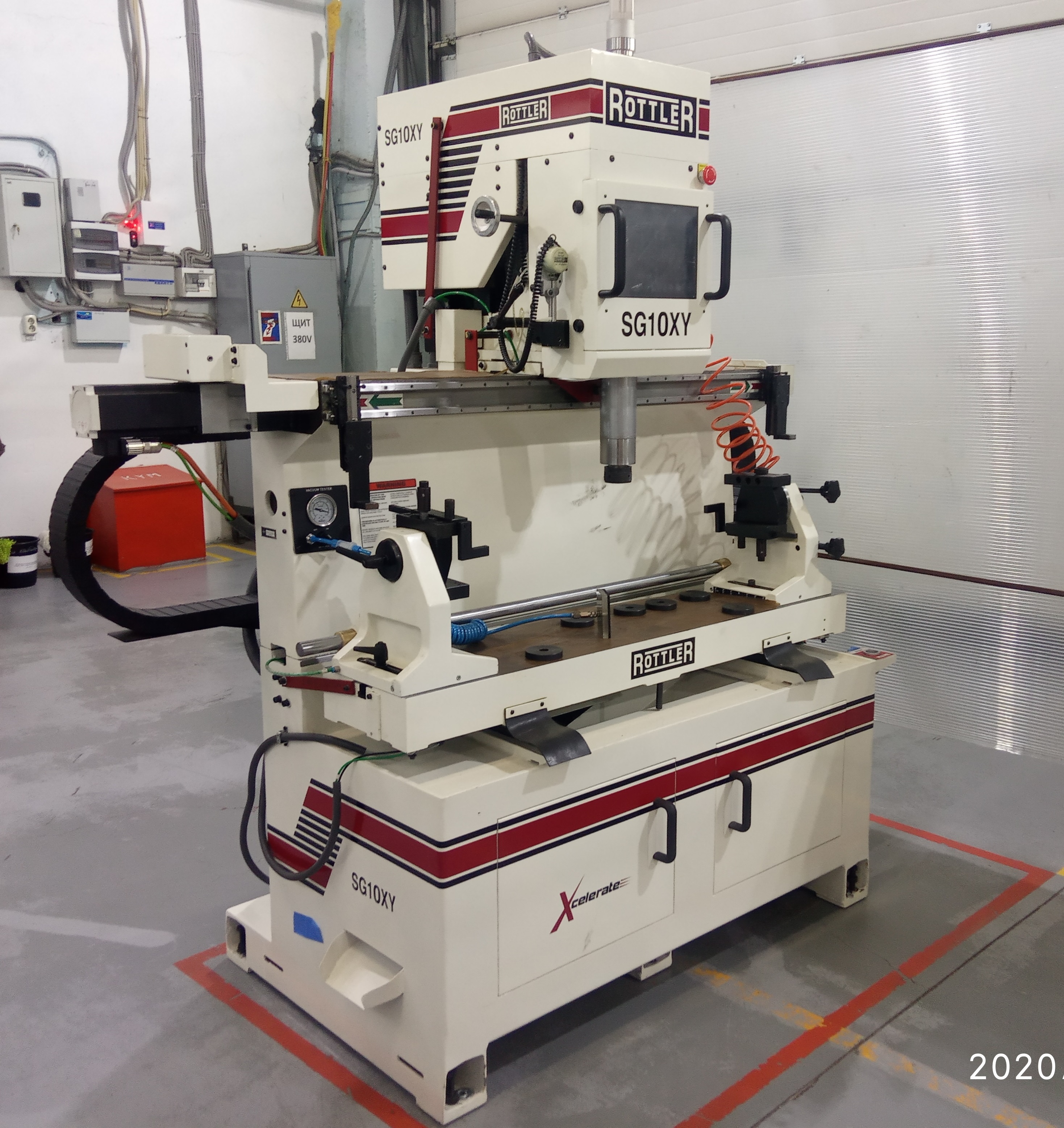 KOMEK Machinery Kazakhstan запустил новый станок SG10XY Rottler CNC в ...