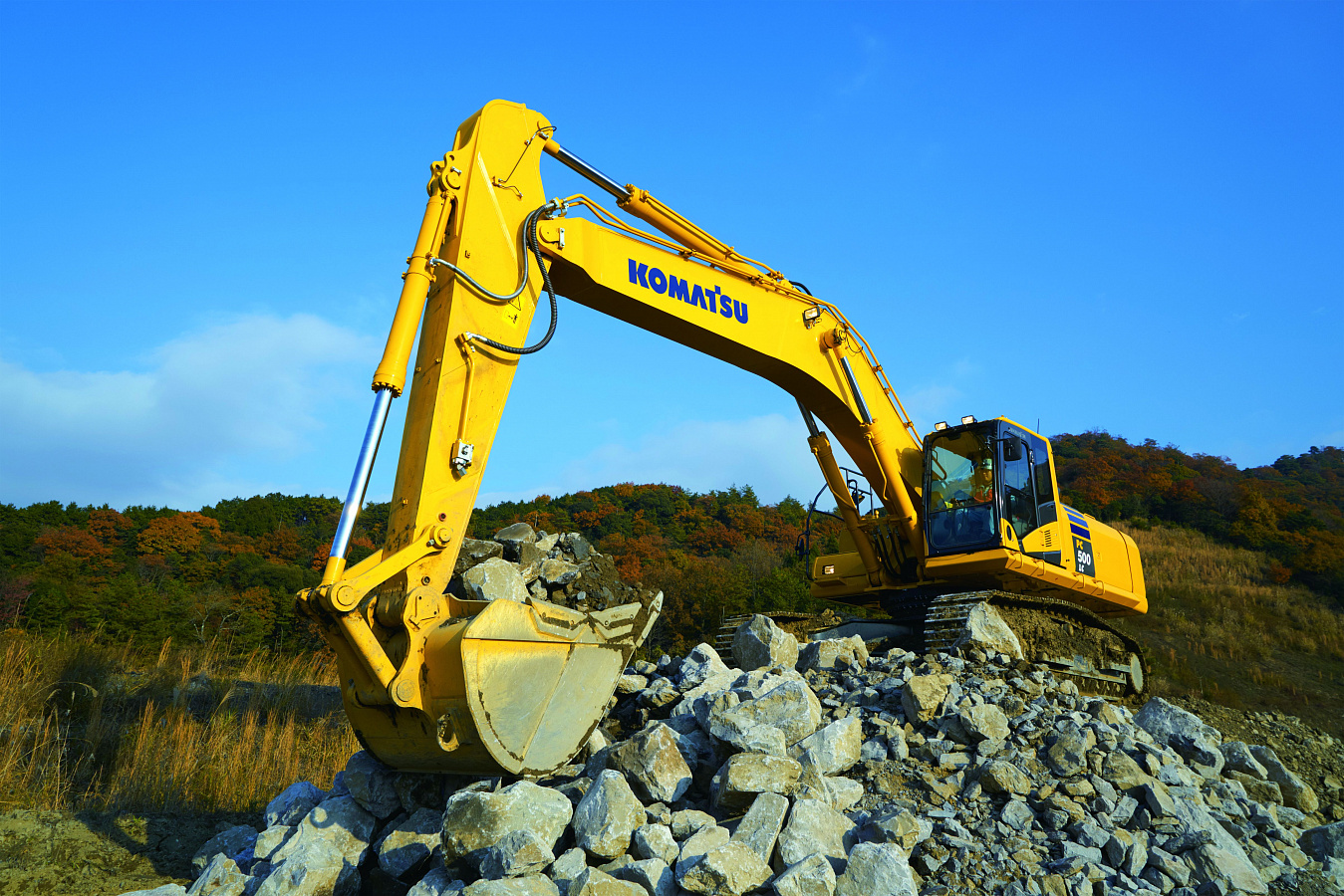 Обзор экскаватора Komatsu PC500-10 - «КОМЕК МАШИНЕРИ Қазақстан» ЖШС